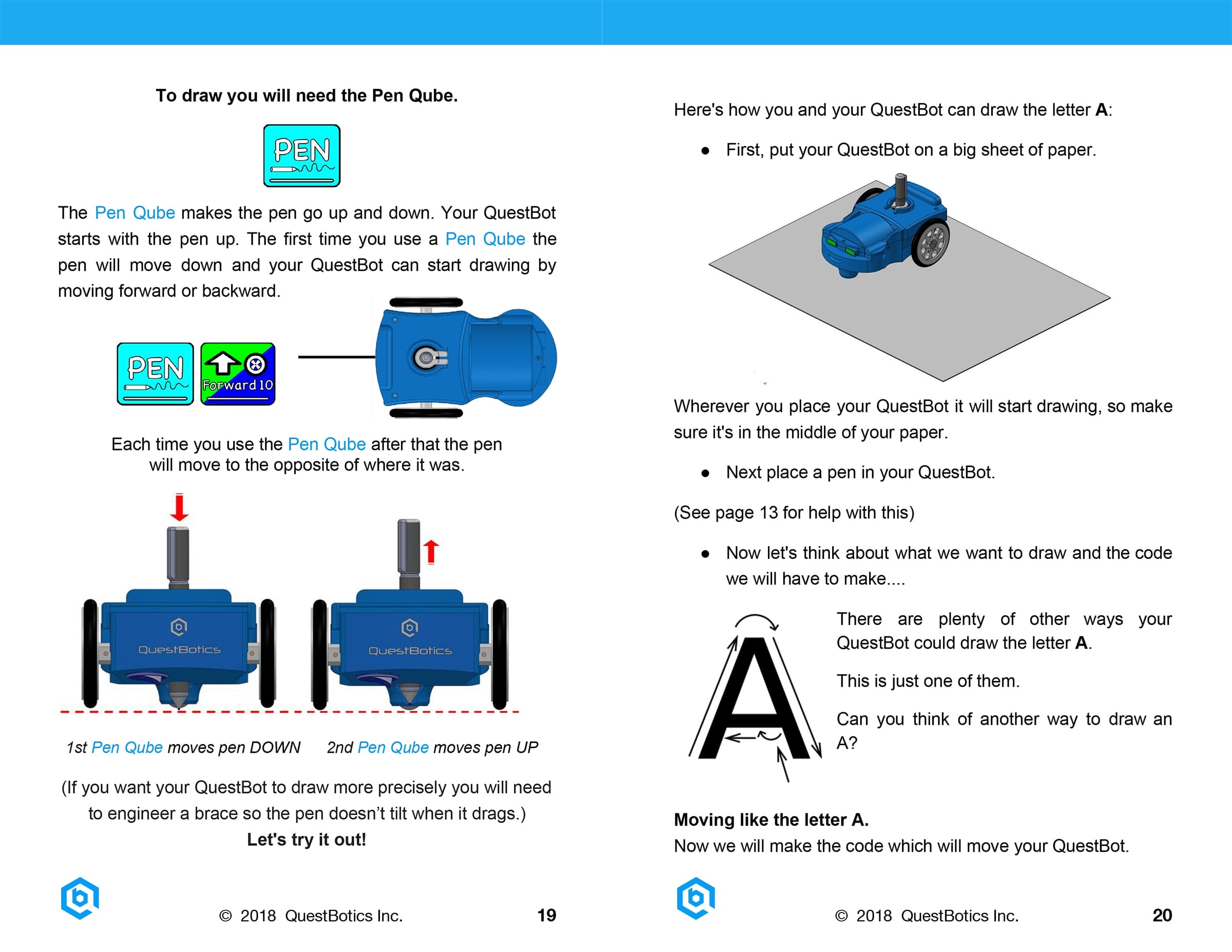 STEM Manual Printing: QuestBotics Printing Project : Publishing Xpress
