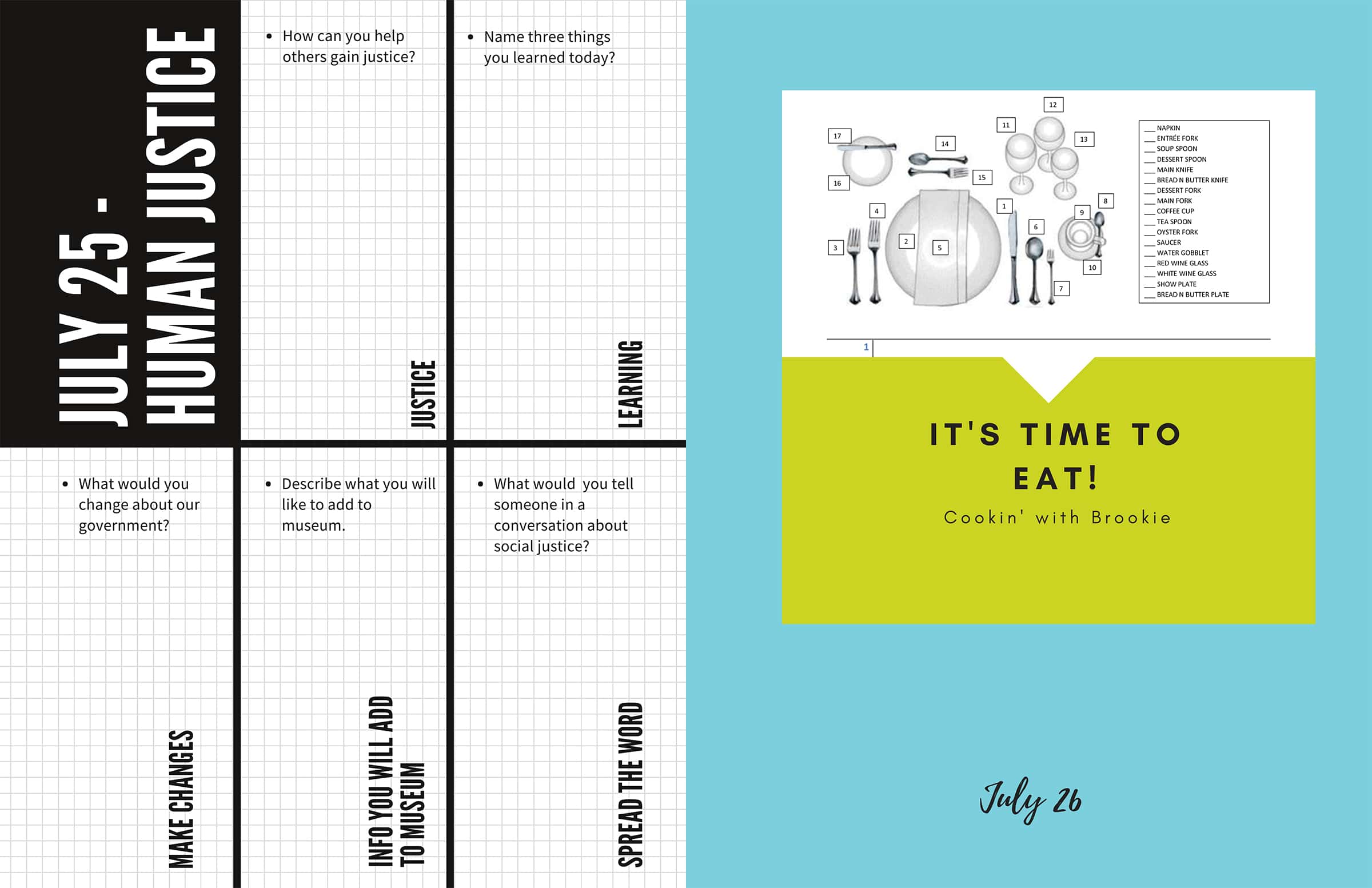 Color Program Booklet Printing: Spotlight on TeenHOP : Publishing Xpress