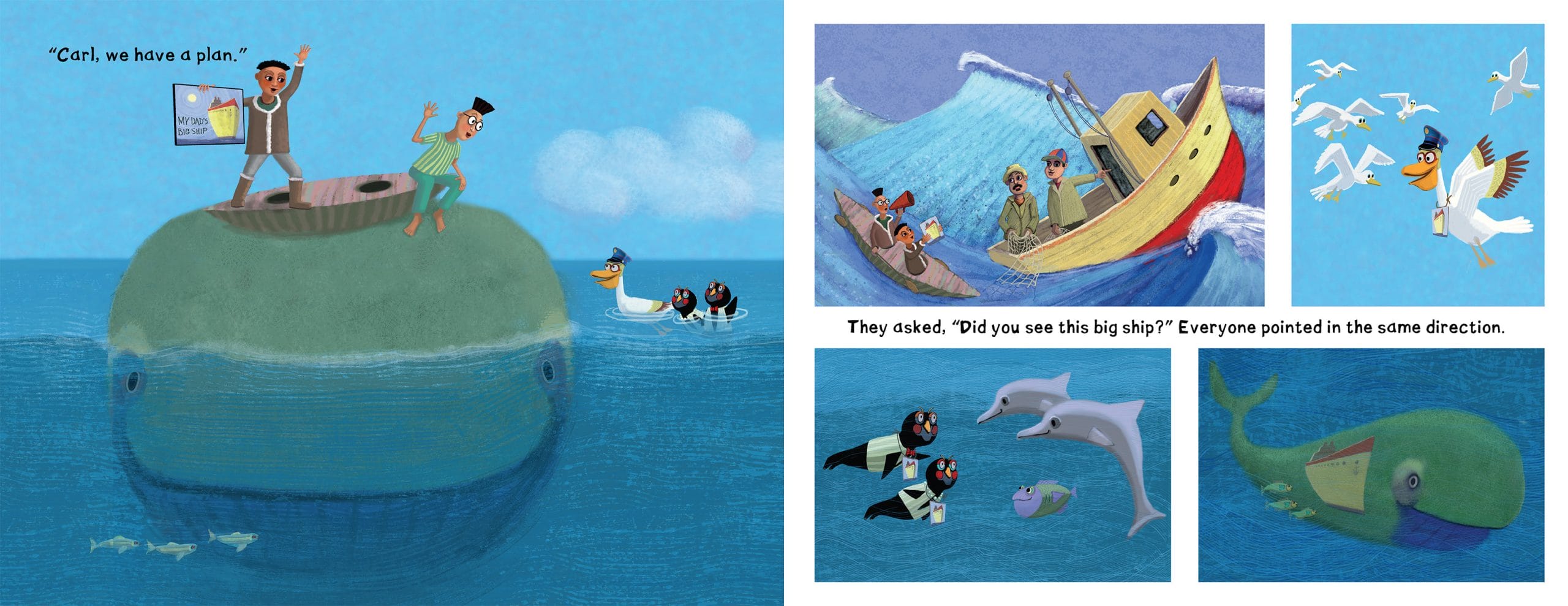 Landscape Children's Book Printing: Spotlight on The Big Search ...
