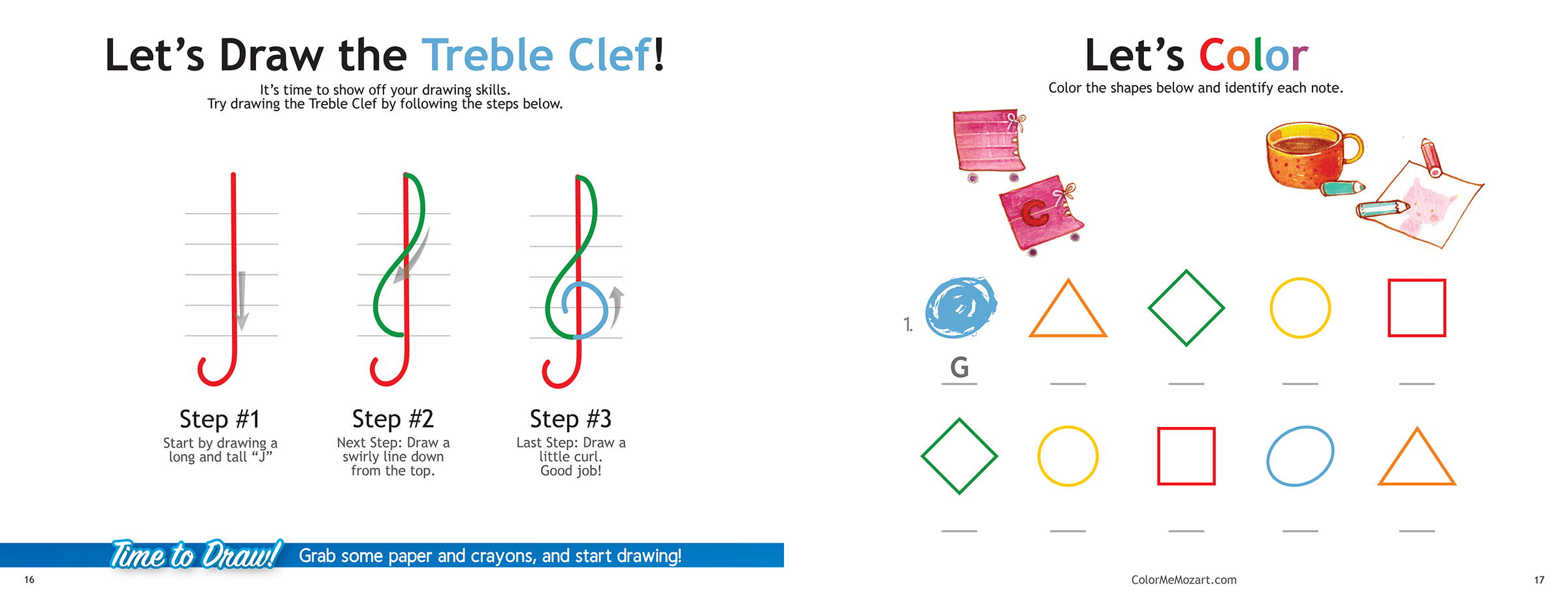 Color Music Book Printing: Spotlight on COLOR me Mozart : Publishing Xpress