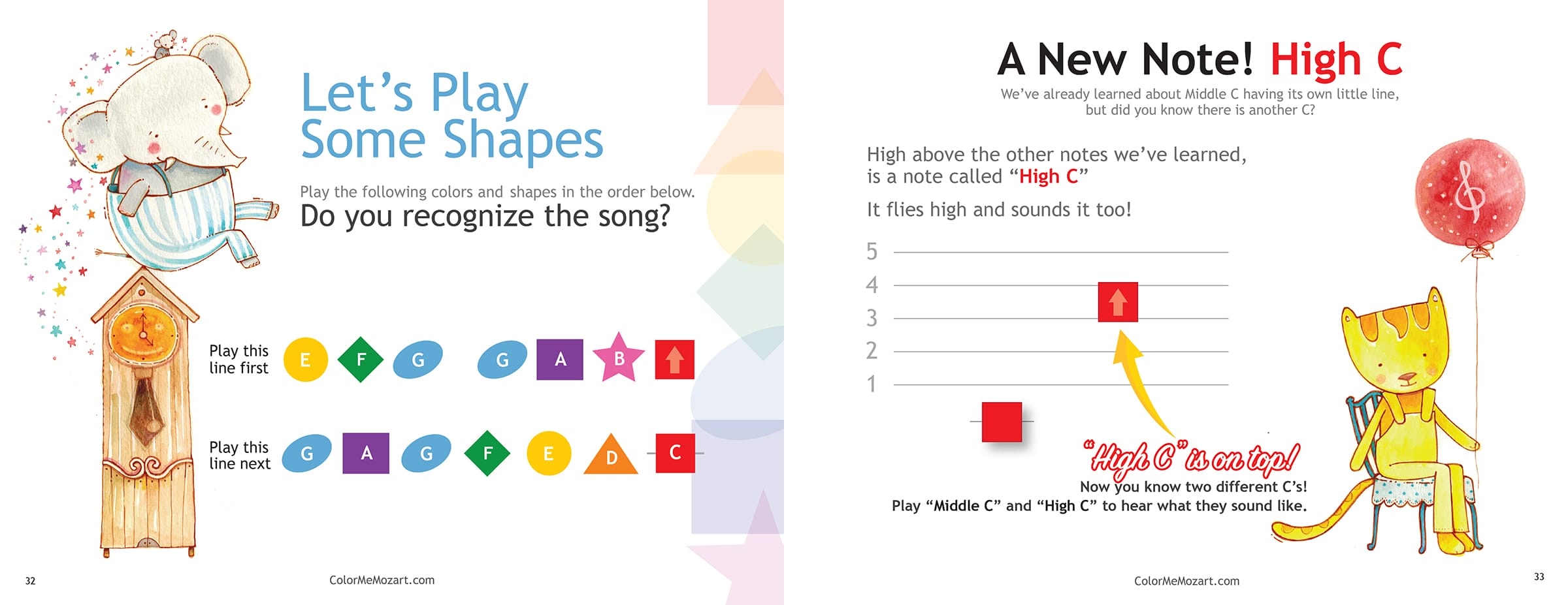 Color Music Book Printing: Spotlight on COLOR me Mozart : Publishing Xpress