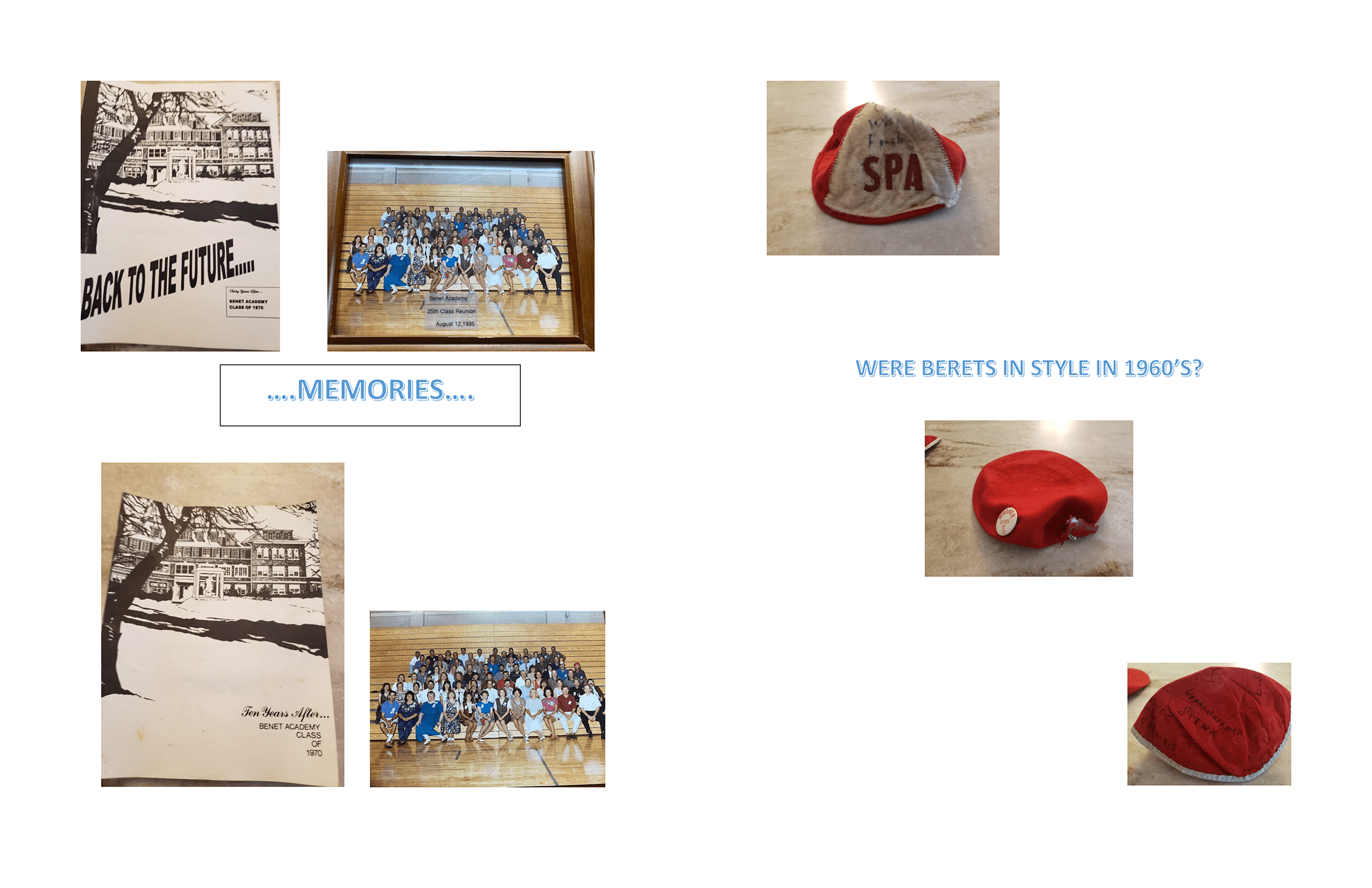 Reunion Book Printing: Spotlight on Class of 1970 Turns 70 : Publishing ...