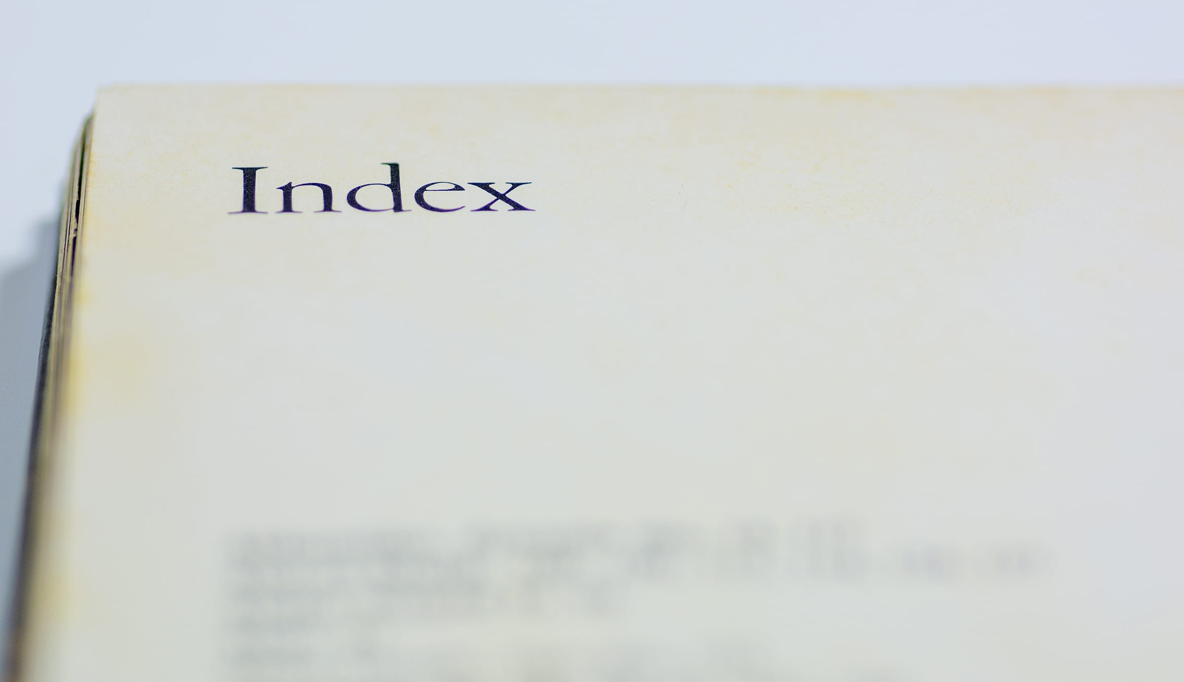 Book Index: How to Create a Great Index : Publishing Xpress
